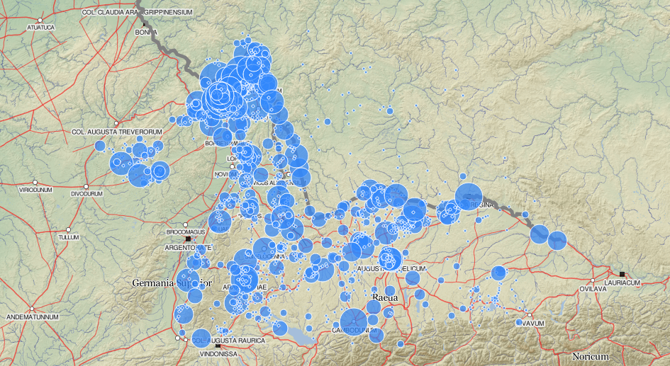 CoinFindsViewer: a new project for the visualisation of Roman coin ...